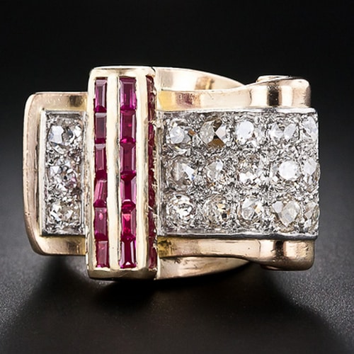 Retro_Diamond_Ruby_Cocktail_Ring – Antique Jewelry University