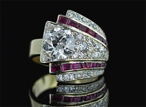 Retro_Diamond_Ruby_Ring – Antique Jewelry University