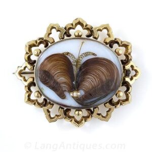 Victorian_Hair_Brooch | Antique Jewelry University
