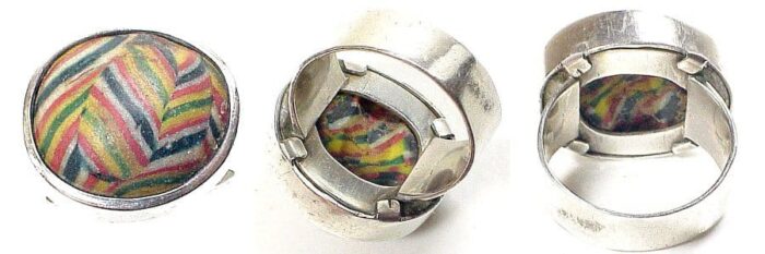 Contemporary Ring Featuring an Ancient Egyptian Morfia Bead. Photo ...