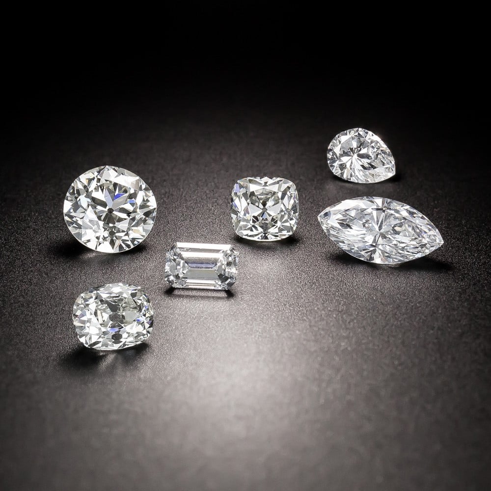 Gemstone Cuts Shapes Antique Jewelry University