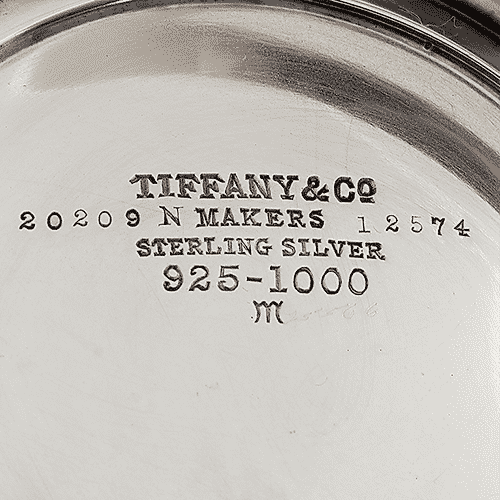 Tiffany & Co. Maker’s Mark Photo Courtesy of Toomey & Co. Auctioneers ...